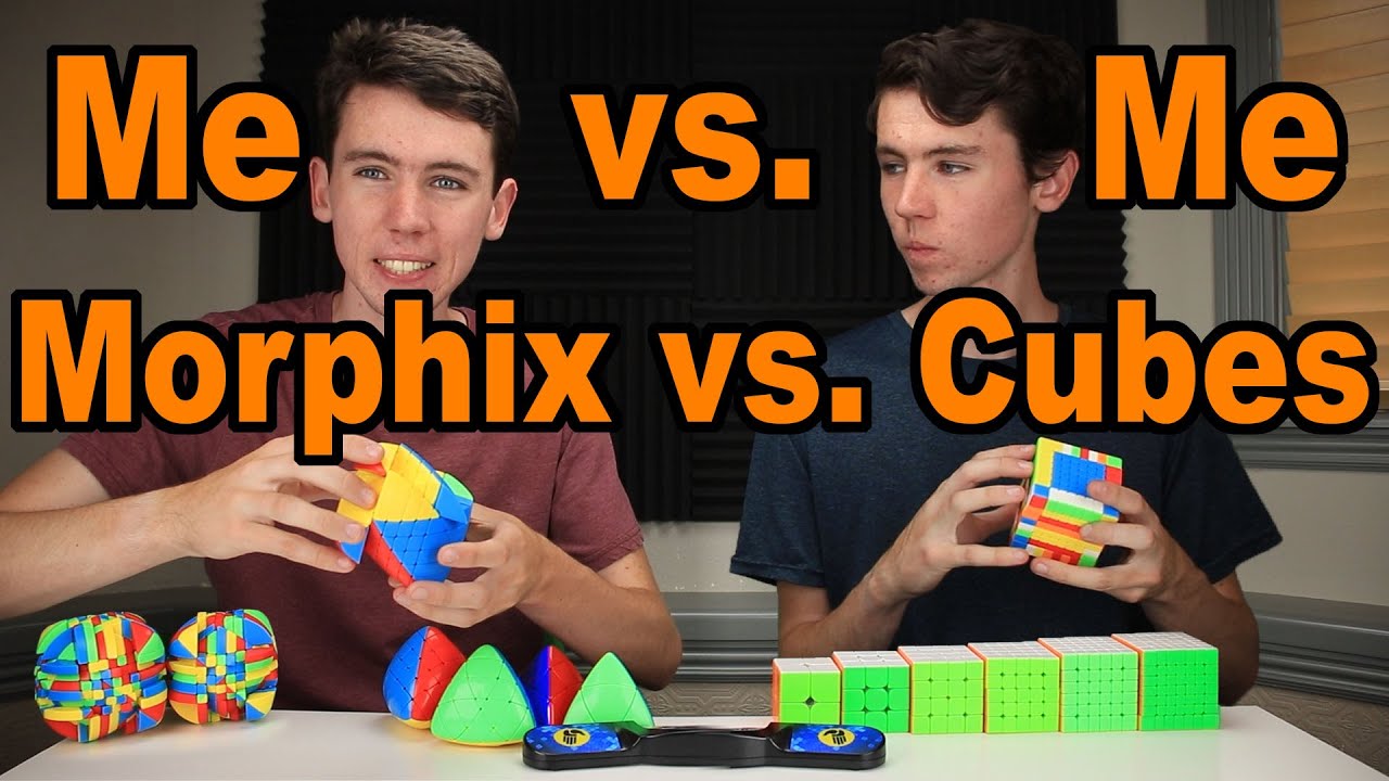 2x2-8x8 Relay: Morphix vs. Cubes - YouTube