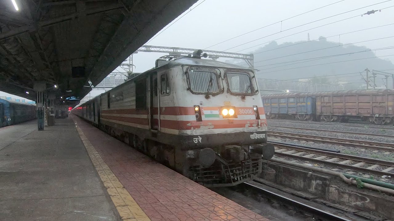 FIRST RUN 20805 ANDHRAPRADESH EXPRESS | OFFLINK GZB WAP5 ...