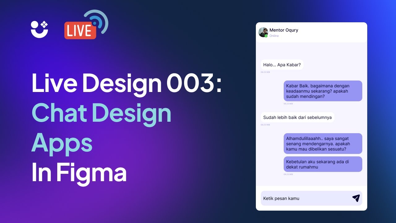 Live Design No Cut: Chat Design Apps in Figma - YouTube