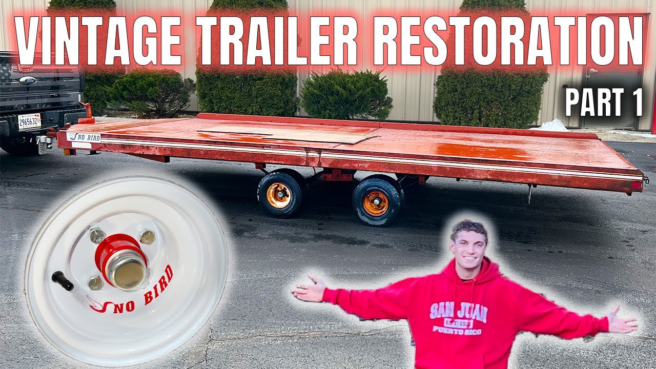 Sno Bird Trailer Restoration/Build! (VERY SATISFYING) - YouTube