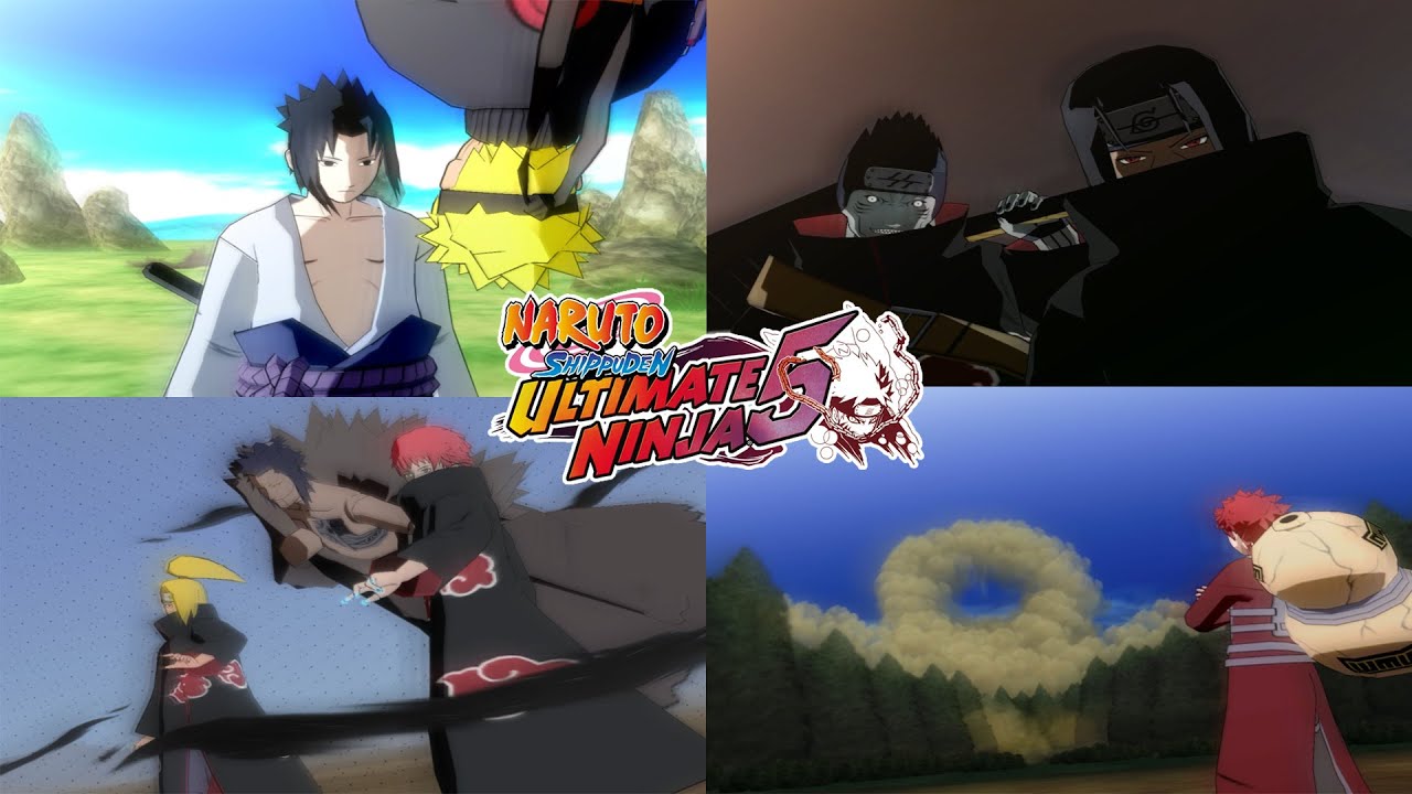 SEMUA ULTIMATE JUTSU DI NARUTO SHIPPUDEN ULTIMATE NINJA 5 #2 - YouTube