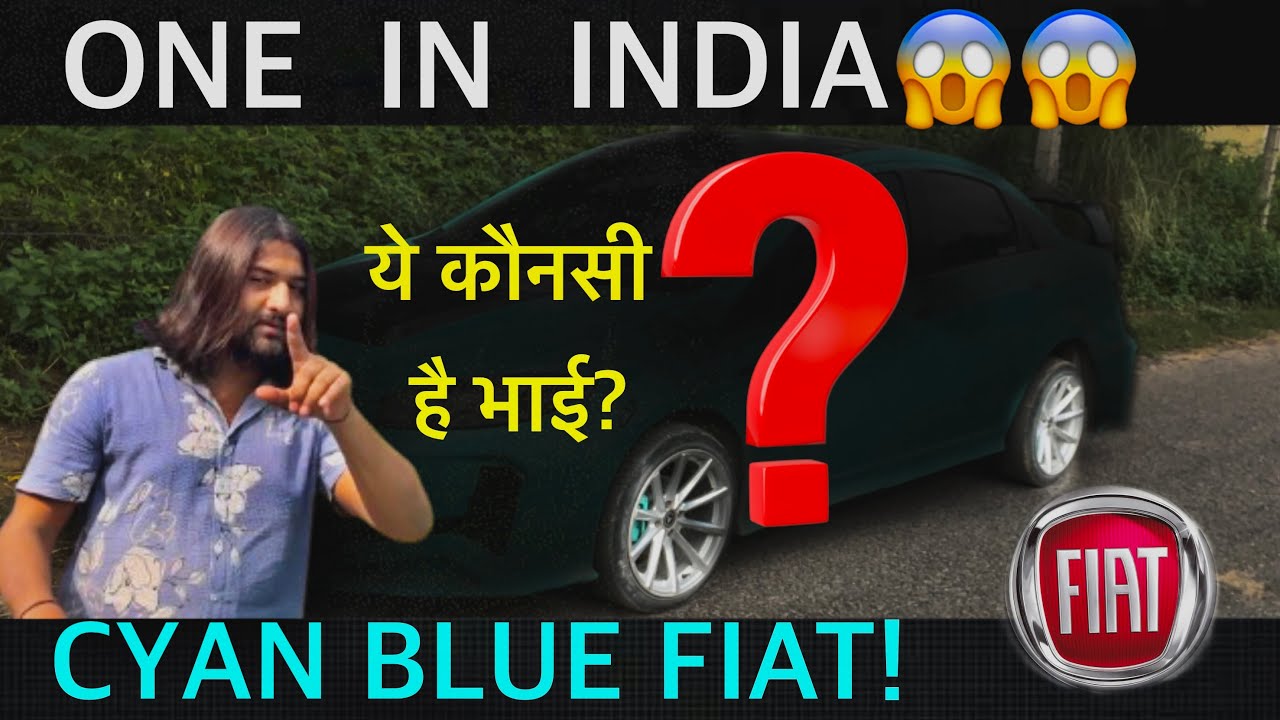Fiat Linea || One In India || Cyan Blue Tastefully Modified || Karan ...