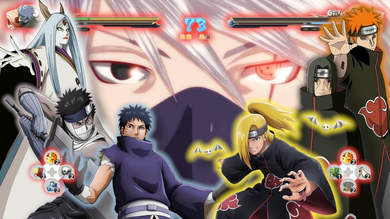 6 KAKASHI FIGHTS IN NARUTO SHIPPUDEN | NARUTO ULTIMATE NINJA STORM 4 ...