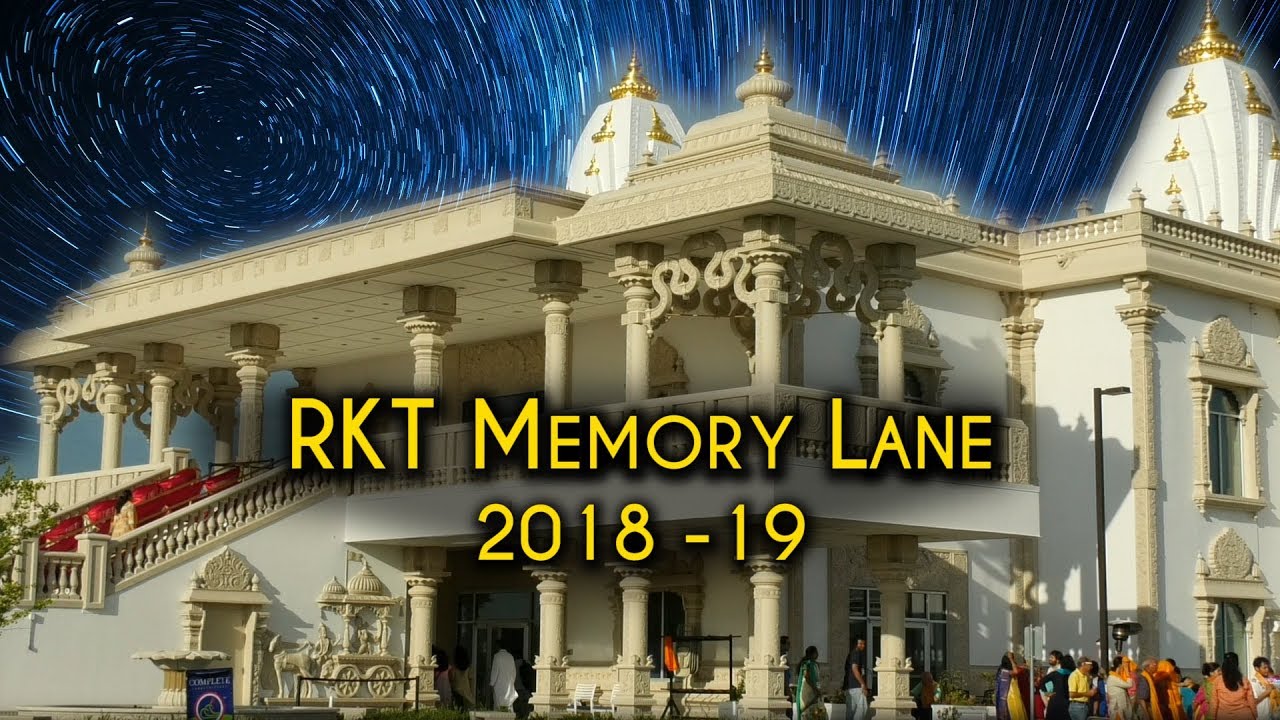 Radha Krishna Temple, Allen TX - Memory Lane 2018-19 - YouTube