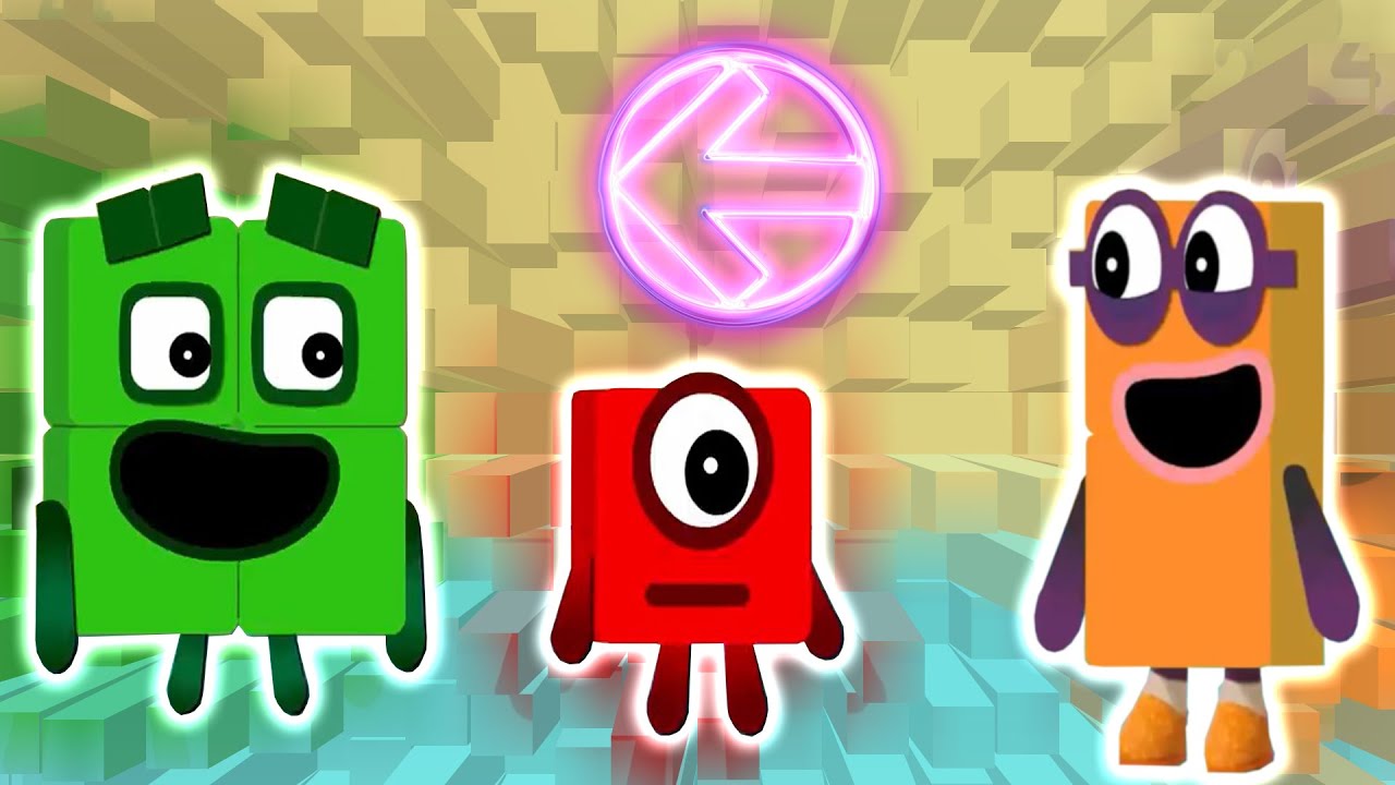 FUNNY NUMBERBLOCKS ANIMATED MEMES! Reversed - YouTube
