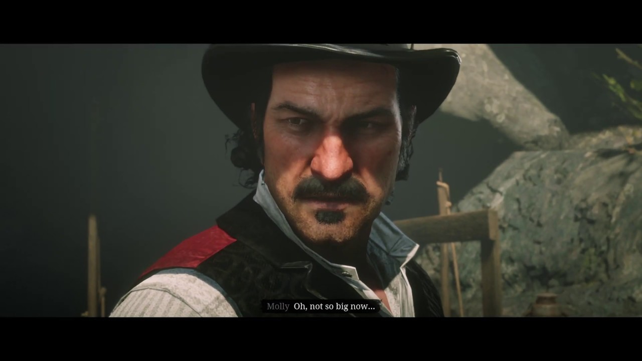 The death of Molly O'Shea (Red Dead Redemption 2) - YouTube