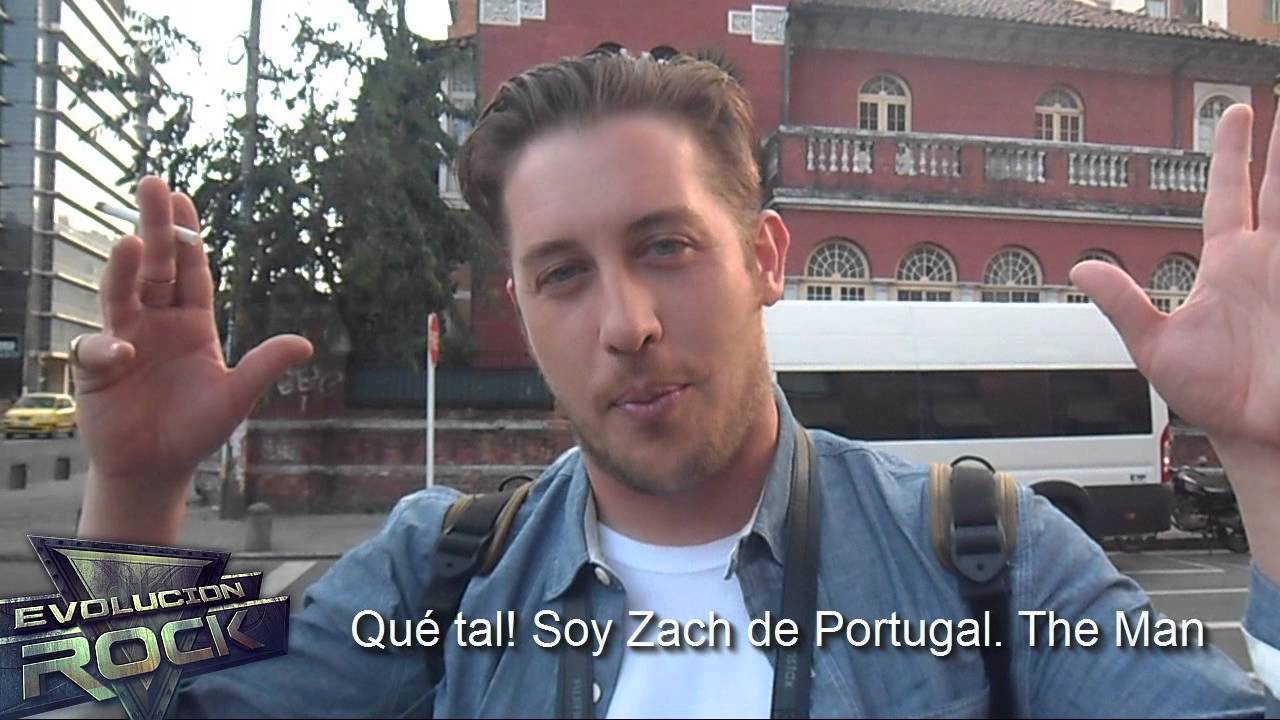 Zach Carothers (Bajista Portugal. The Man) saluda a Evolución Rock ...
