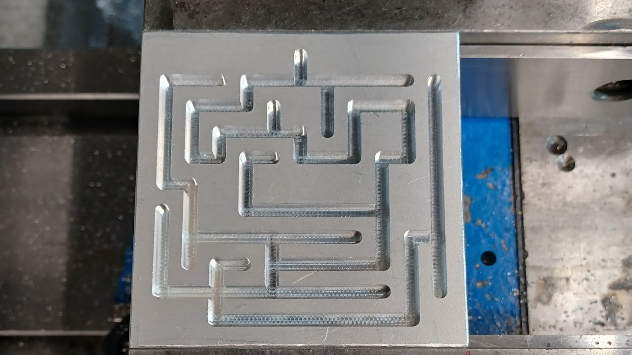 Maze project I did - Hazz CNC project - YouTube