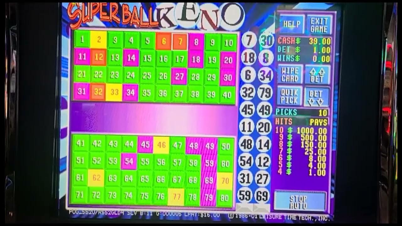 Super Ball Keno #kenonation #1001 #yaamava - YouTube