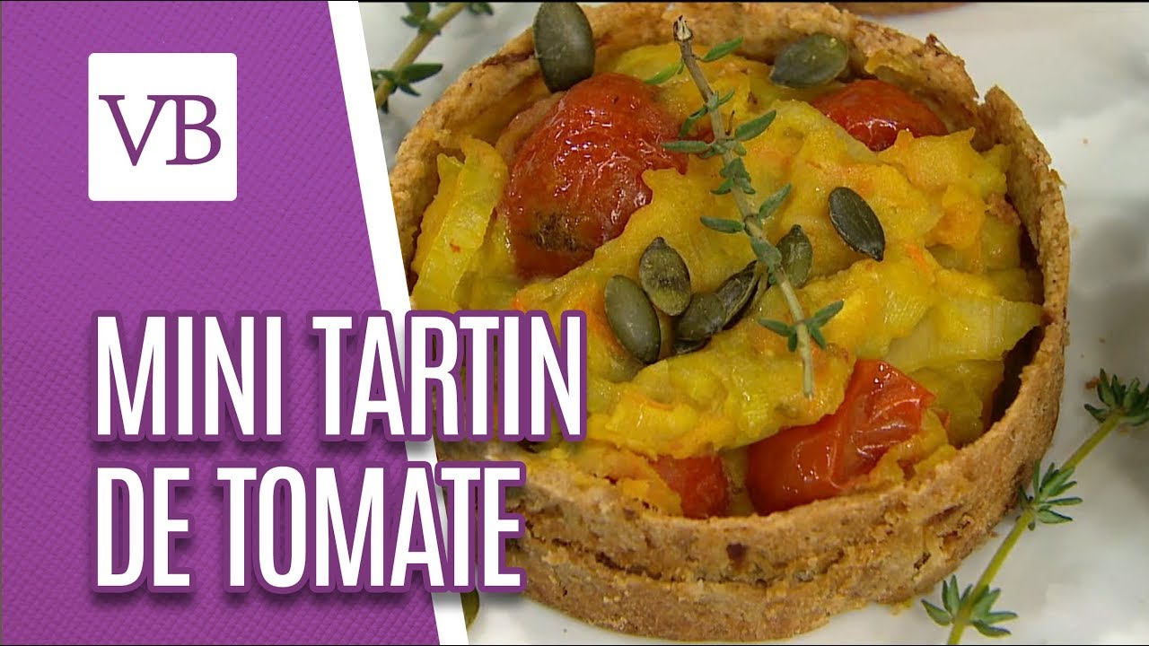 Mini tartin de tomate - Você Bonita (08/10/18) - YouTube