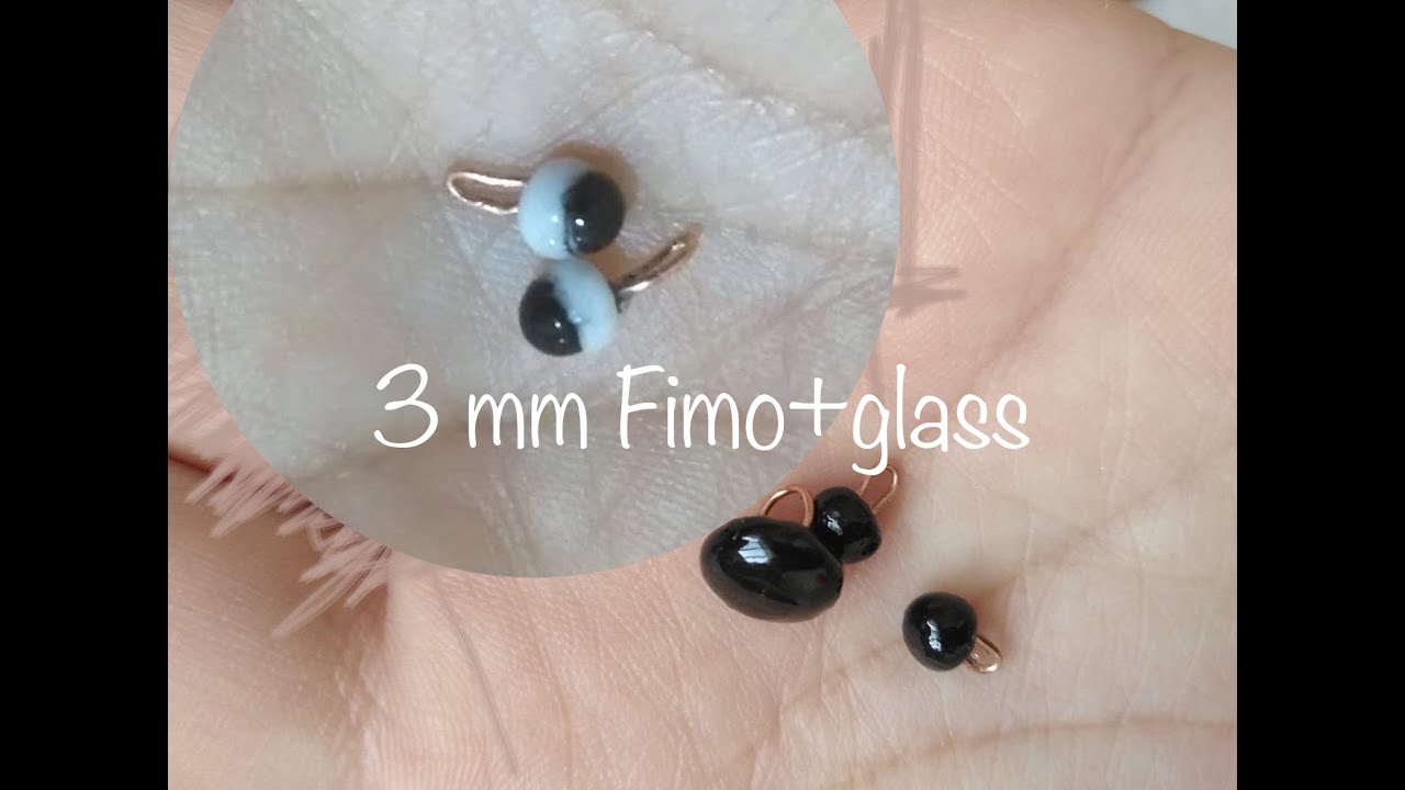 steps process of 3mm toy eyes - YouTube