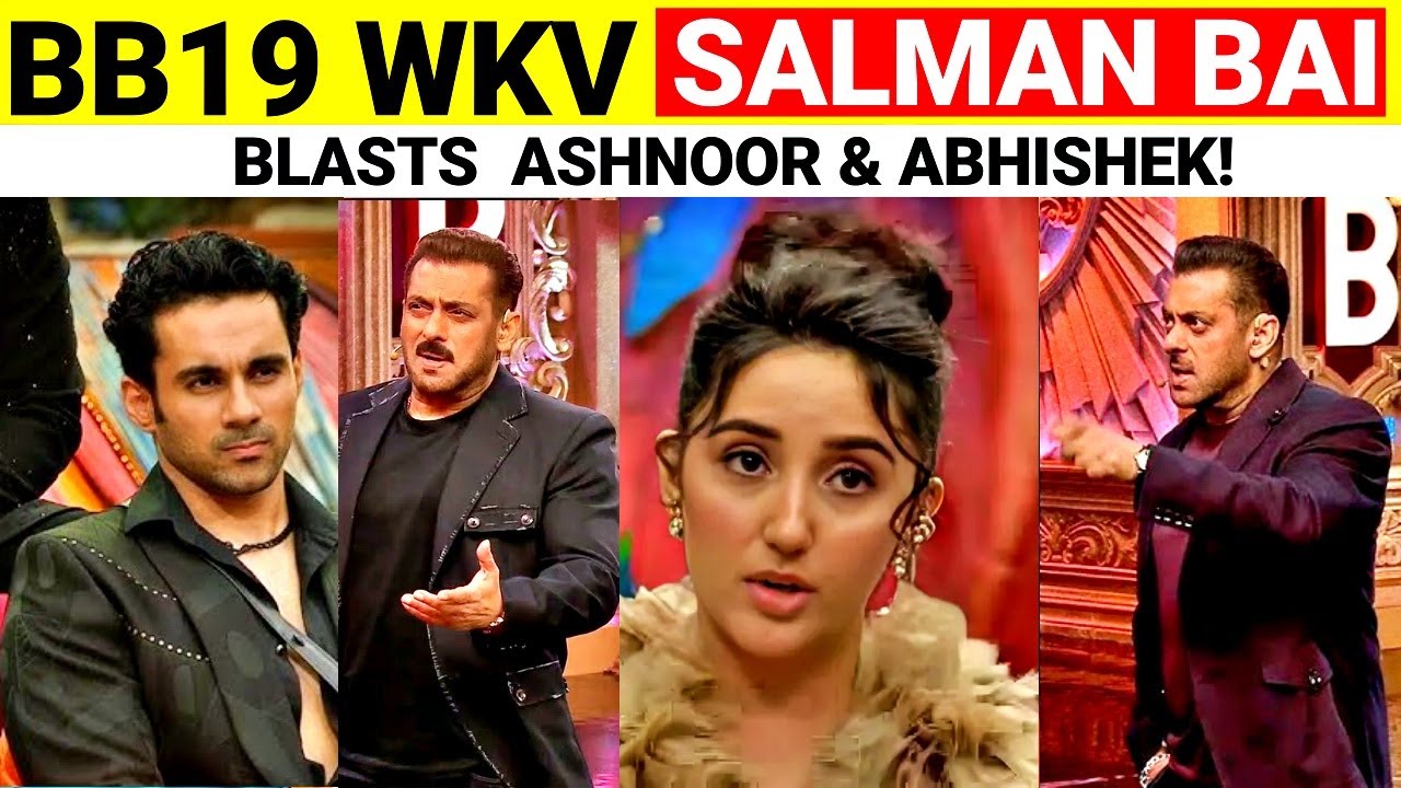 MEGA SHOCKER | BB19 Weekend Ka Vaar | Salman Slams Ashnoor, Abhishek vs ...