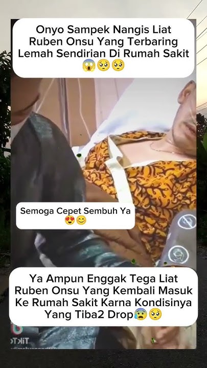 ruben onsu jatuh sakit onyo sampek nangis, gak tega🥺#rubenonsu#shortvideo#shortsfeed#shorts# ...