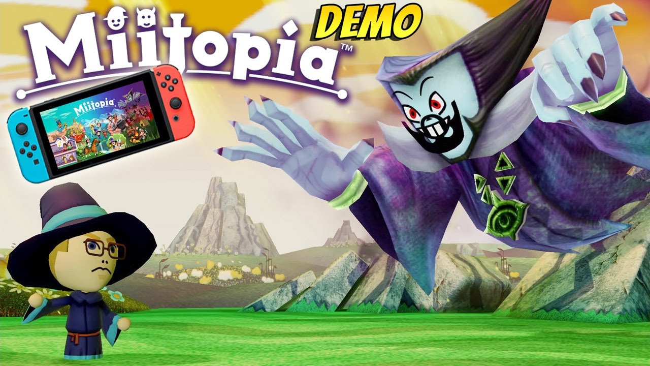 Je teste la démo de MIITOPIA sur Nintendo Switch Gameplay FR - YouTube