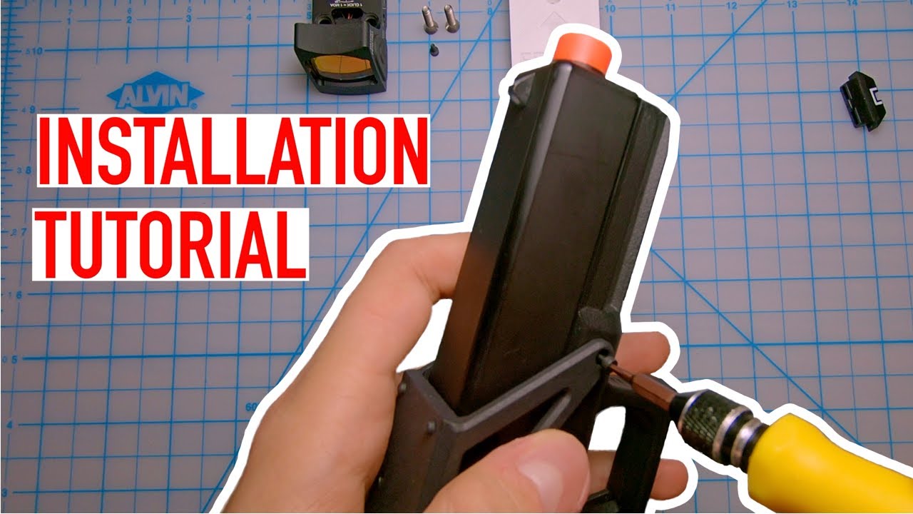 VMI Lightweight RMR Mount Installation Tutorial for Toyko Marui G17/34 ...