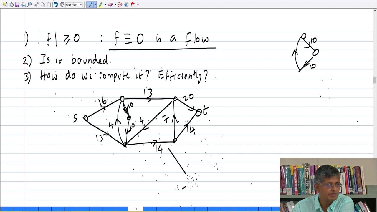 Network flow algorithms part 1 - YouTube
