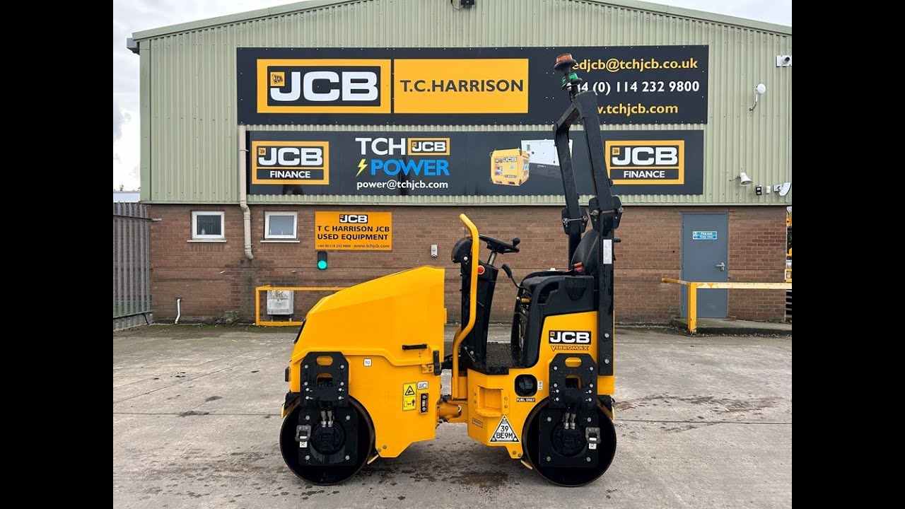 FOR SALE - 2023 JCB CT160-80 TANDEM ROLLER - 3279774 - YouTube