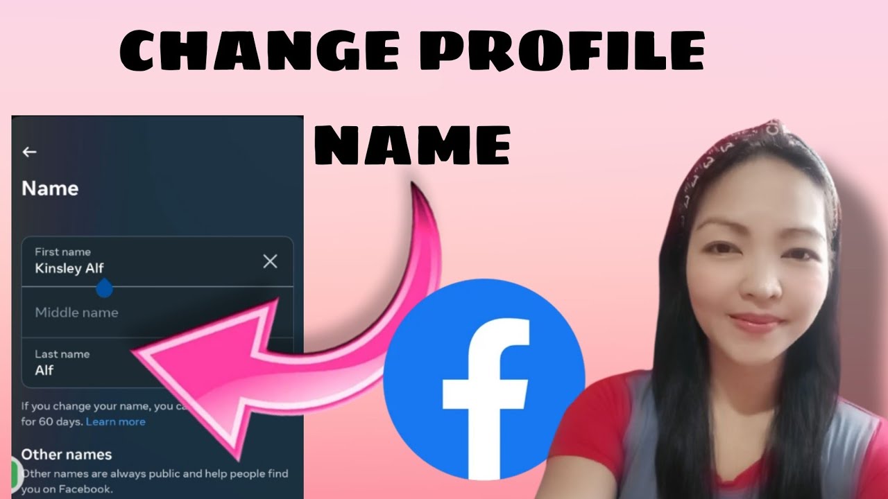How to change Facebook profile name? (2024 update) - YouTube