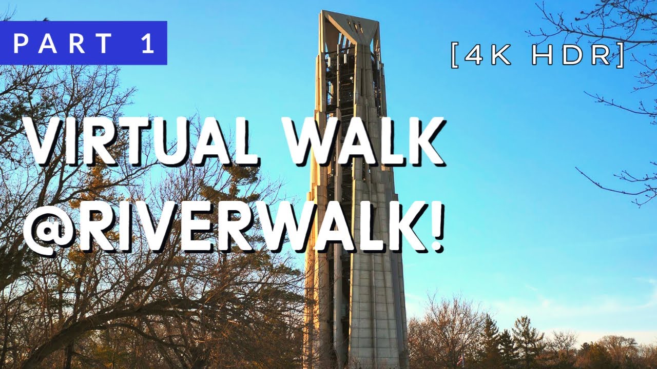 Virtual Walk @ Naperville RiverWalk [4k HDR] Part 1 - YouTube