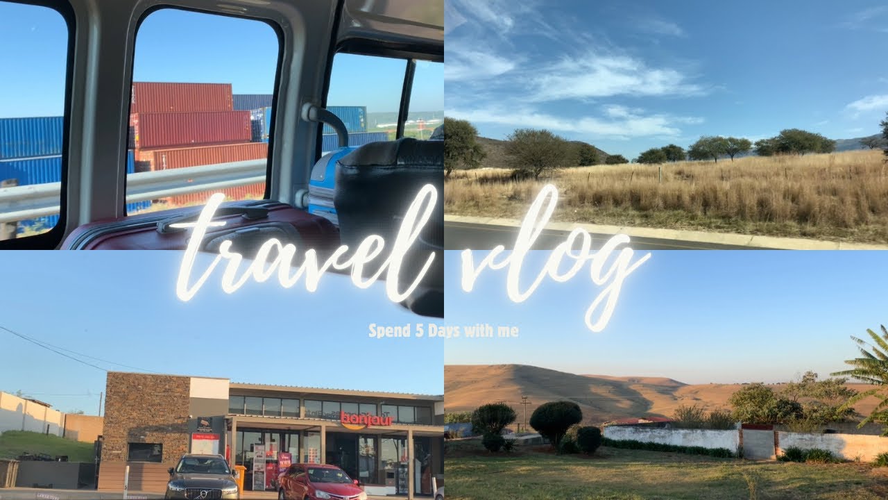 Travel Vlog: Road trip to Mthatha for the Day & Spend 5 Days w/me at ...