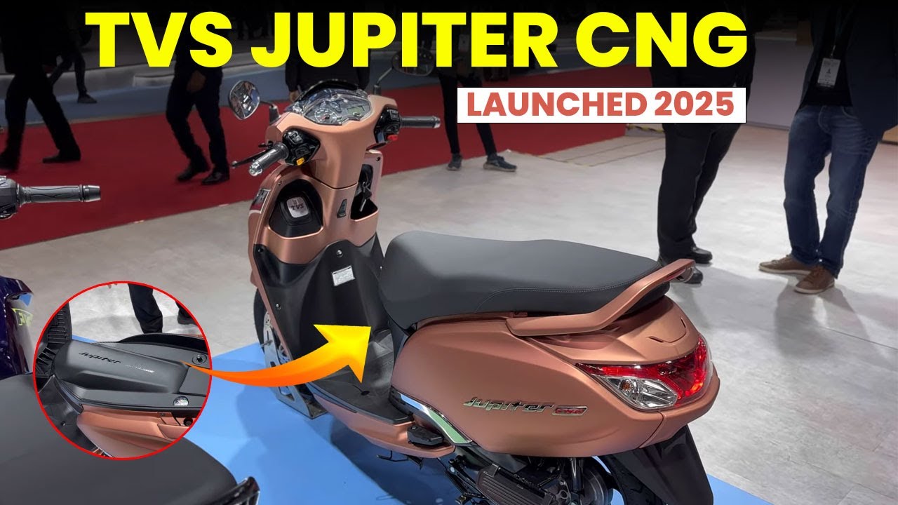 TVS Jupiter cng launch date in india || World's First CNG Scooter TVS ...