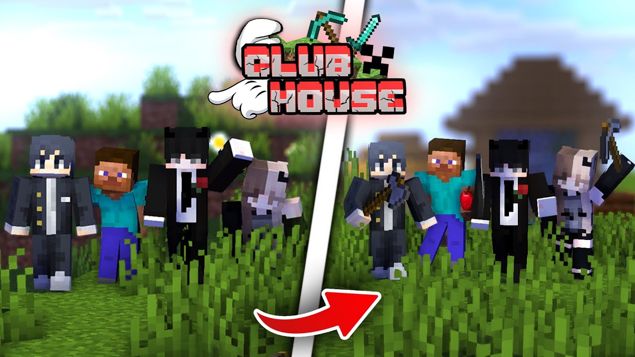 I STARTED Club House SMP WITH FRIEND #1 - YouTube