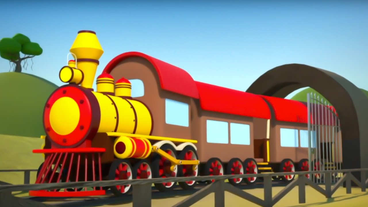 Train Formation Animated Vehicle Videos for Kids - YouTube