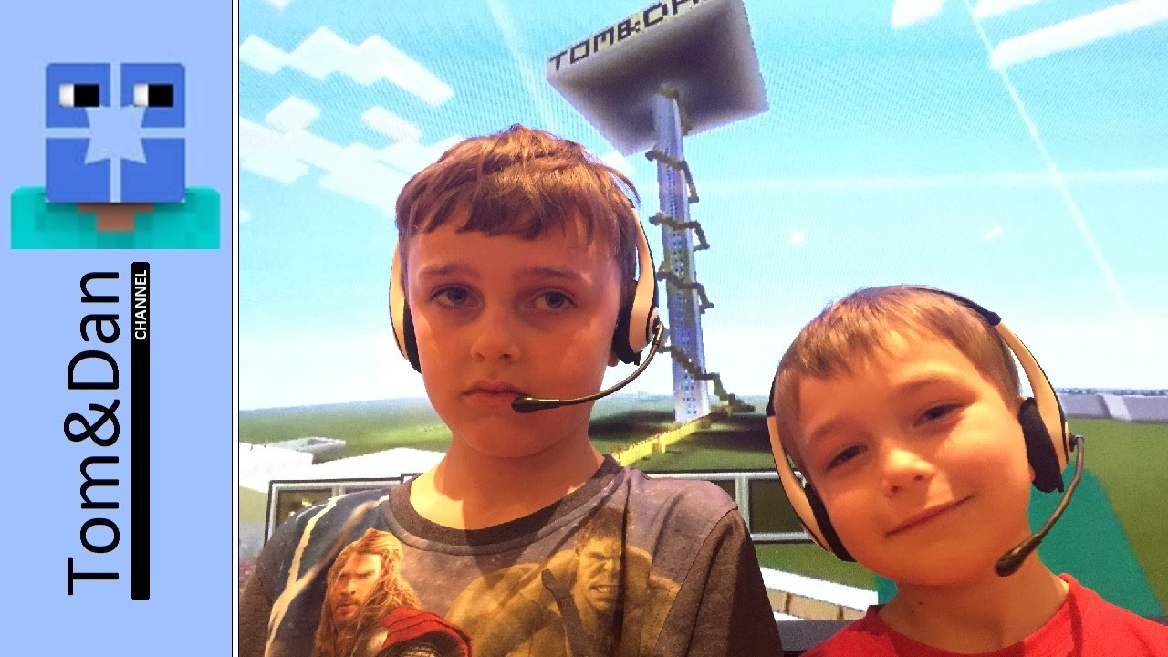 Minecraft - The Big Tour of the Tom and Dan City [3] - YouTube