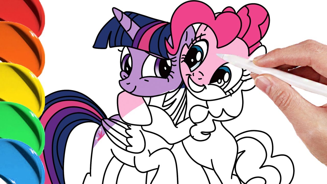 How To Draw My Little Pony 6 coloring Pages - easy drawing, coloring ...