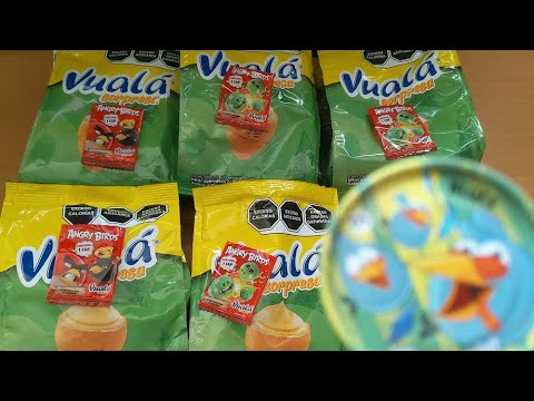 Angry Birds Vuala Sorpresa Abriendo 5 Bolsas Con Regalo Sorpresa - YouTube