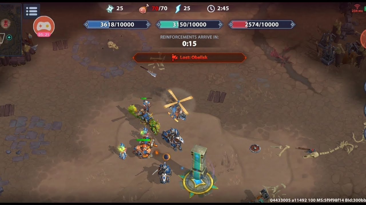 War Legends RTS Game | New Arena Mode 1vs1vs1 First Time Live Real time ...