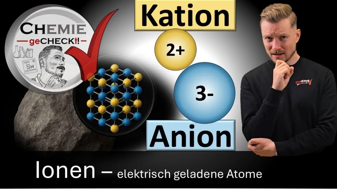 Ionen, Anionen und Kationen | Erstes Lernjahr - CHEMIE geCHECKt! 16 ...