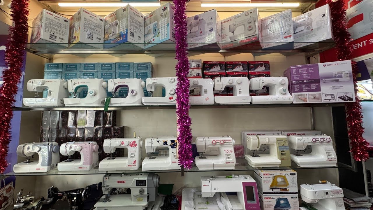 Sewing Machine Shop in Bangalore - Best Price - Embroidery| Domestic ...