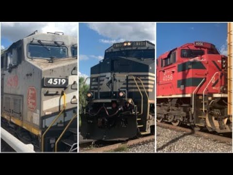 (PART 2) NS, FXE, KCSM, BNSF, KCS, & UP | KCS & UP in Laredo, TX | 9/16-18/2022 - YouTube
