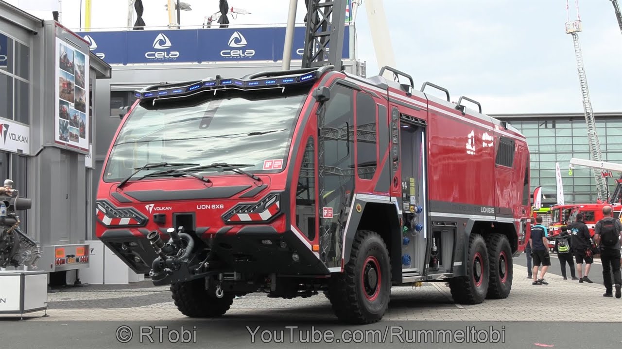 Turkish ARFF truck – exterior, light setup & interior – Interschutz ...