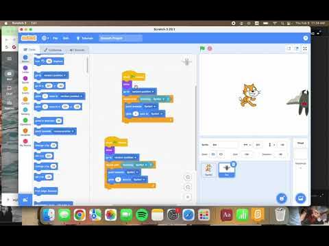 Scratch Lesson 18: Alice Shows How To Make A Random Enemy Generator In ...