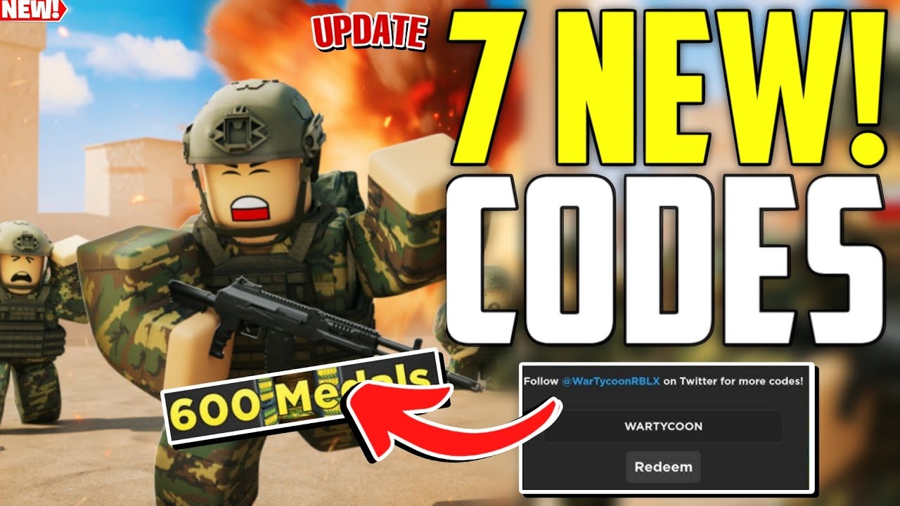 *UPDATE! CODE'S*WAR TYCOON ROBLOX CODES SEPTEMBER 2025 - WAR TYCOON ...