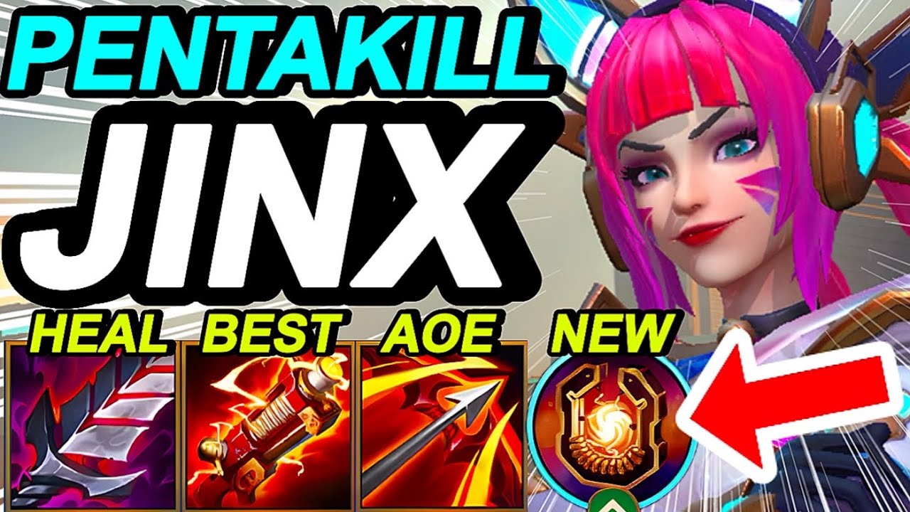 Wild Rift China Jinx Adc - Sovereign 245LP Rank Gameplay - China Hyper ...