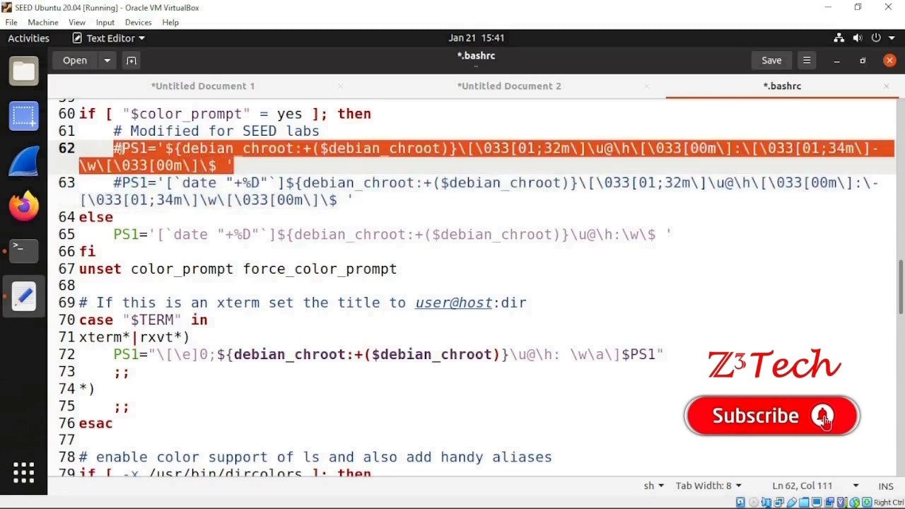 How To REMOVE Time Stamp From Terminal In SEED Ubuntu 20 04 YouTube How To REMOVE Time Stamp From Terminal In SEED Ubuntu 20 04 YouTube