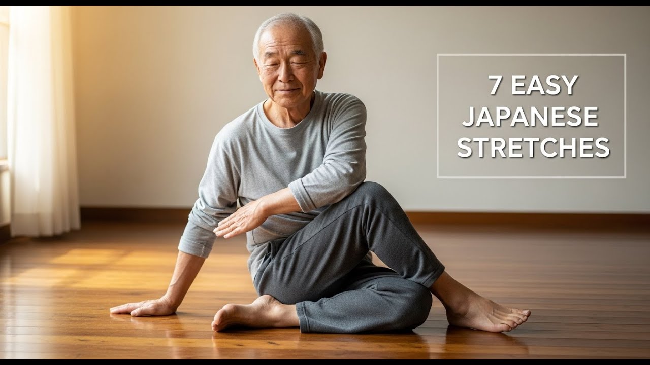 7 Japanese Stretching Moves for a Pain Free Back | Senior Living Easy ...