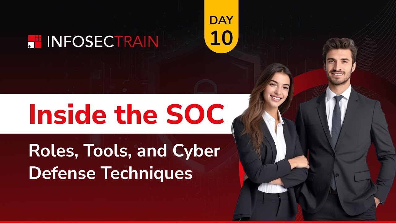 Cyber Awareness Masterclass Day 10: Inside the SOC! Roles, Tools, and ...