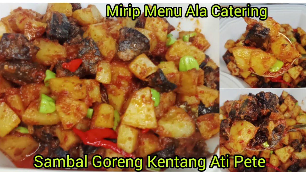 Mirip Menu Ala Catering, Rasanya Enak Banget!! // Resep Sambal Goreng ...