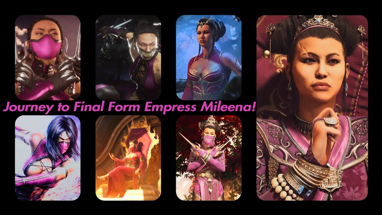 Mileena - Journey To Final Form Empress Mileena (Mortal Kombat Elder ...