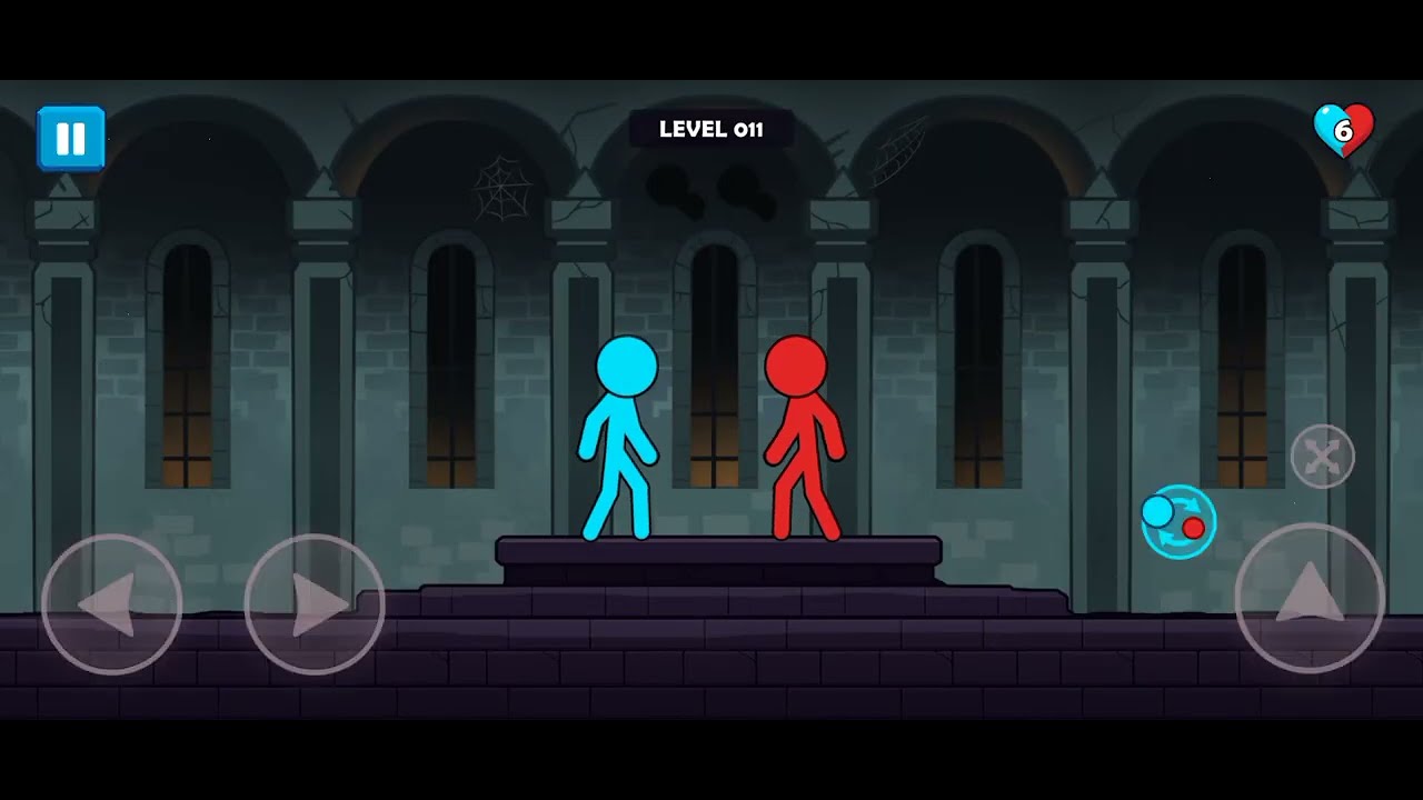 Blue and red game play 2nd round - YouTube