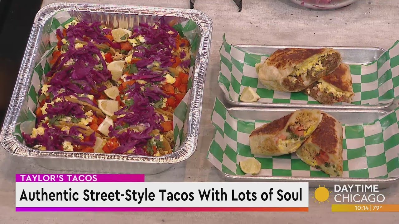 Taylor's Tacos: Authentic Street-Style Tacos With Lots of Soul - YouTube