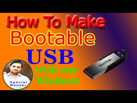 Make any USB / Pendrive bootable |special mentor - YouTube