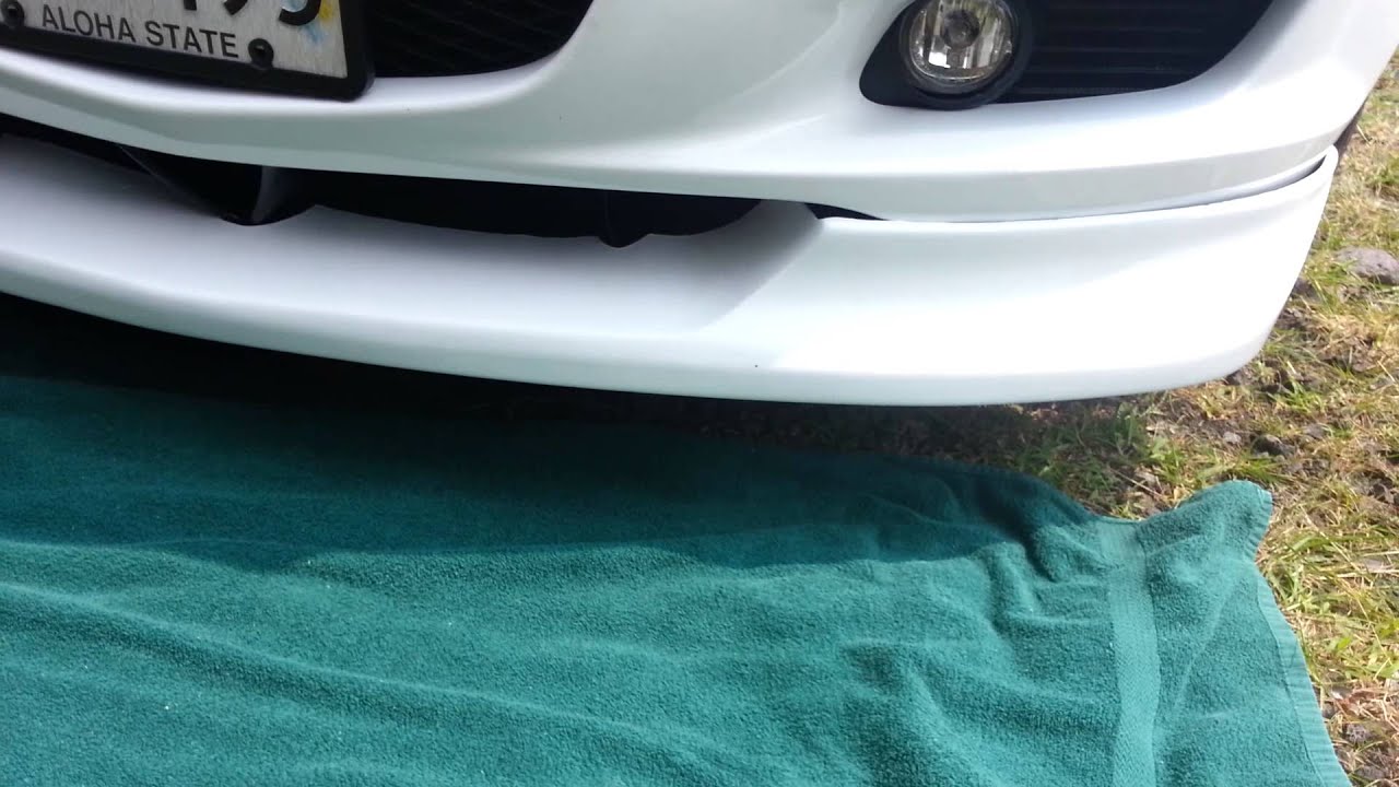 Rx8 Front Lip DIY(Ebay) - YouTube