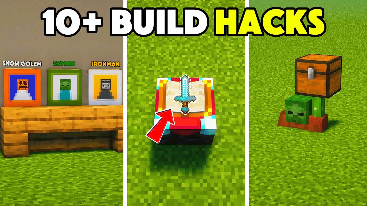 Best 10+ Build Hacks You Didn’t Know! - YouTube