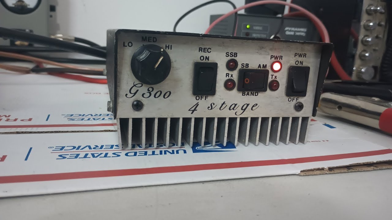 The Legendary G300/Gray 300 Mobile Amplifier - YouTube