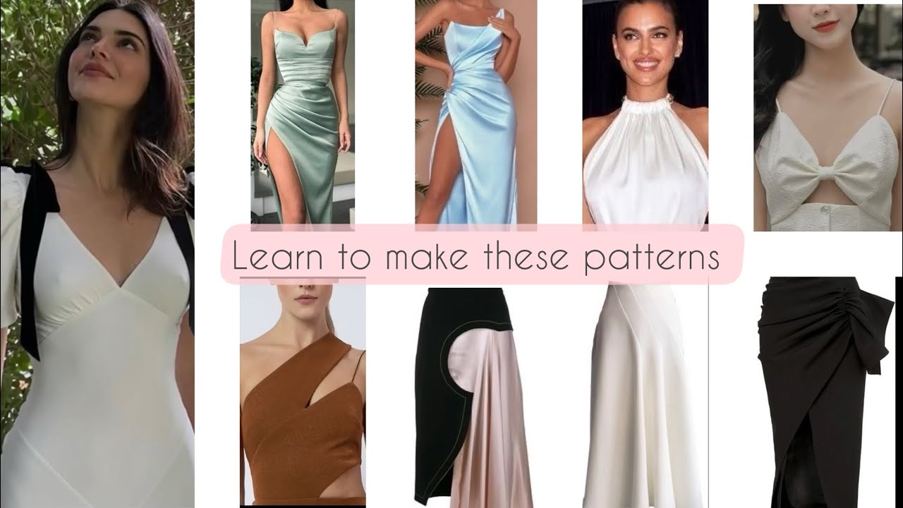 SECRETS OF PATTERN MAKING MASTER CLASS 5 #patternmaking #sewing # ...
